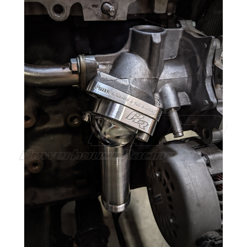 PHR Billet Lower Waterneck with 20 AN Inlet for 2JZ-GTE