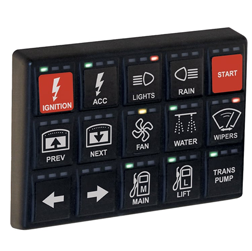 Motec 15 Position Keypad CAN | Powerhouse Racing