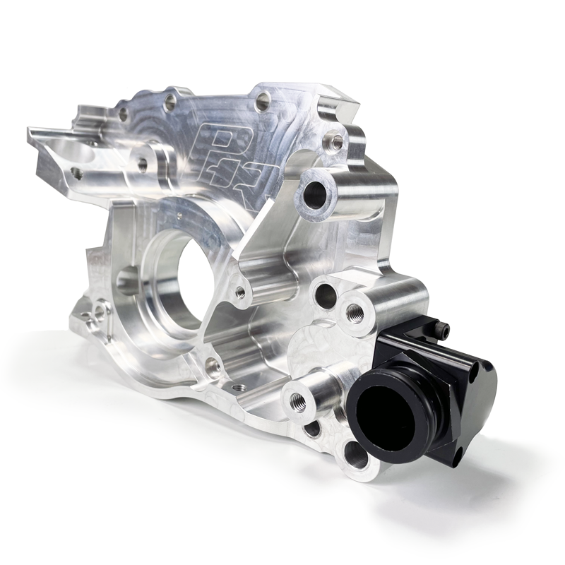 PHR Billet 2JZ Front Cover (Oil Pump Delete - Dry Sump Or Wet Sump) -v3 | Powerhouse Racing