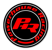 PHR Logo Sticker, 6 inch diameter, Red | Powerhouse Racing