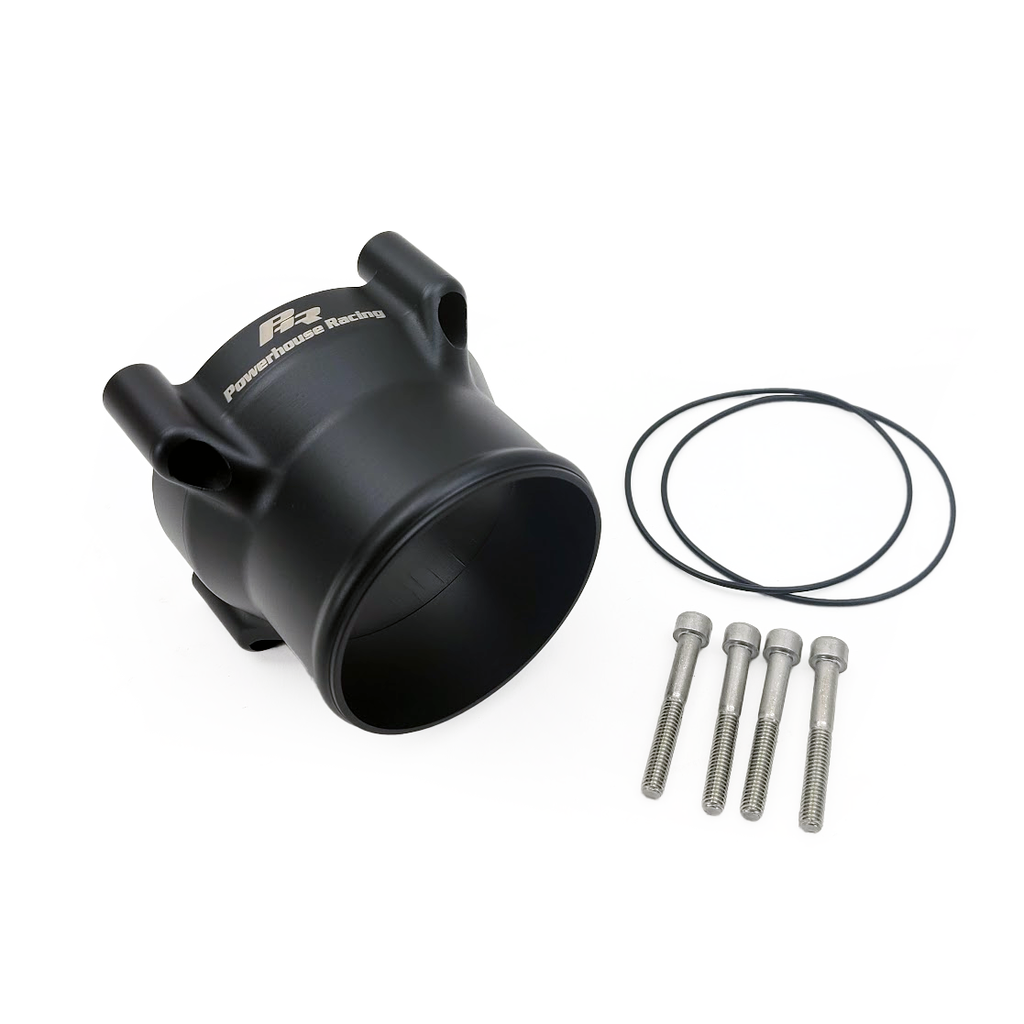 PHR Bosch 74mm Throttle Body Adapter to 3.0" Tubing | Powerhouse Racing