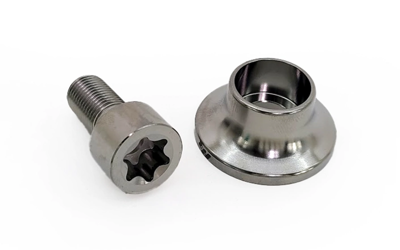 PHR Titanium Cam Gear Bolt and Accent Washer for 2JZ | Powerhouse Racing